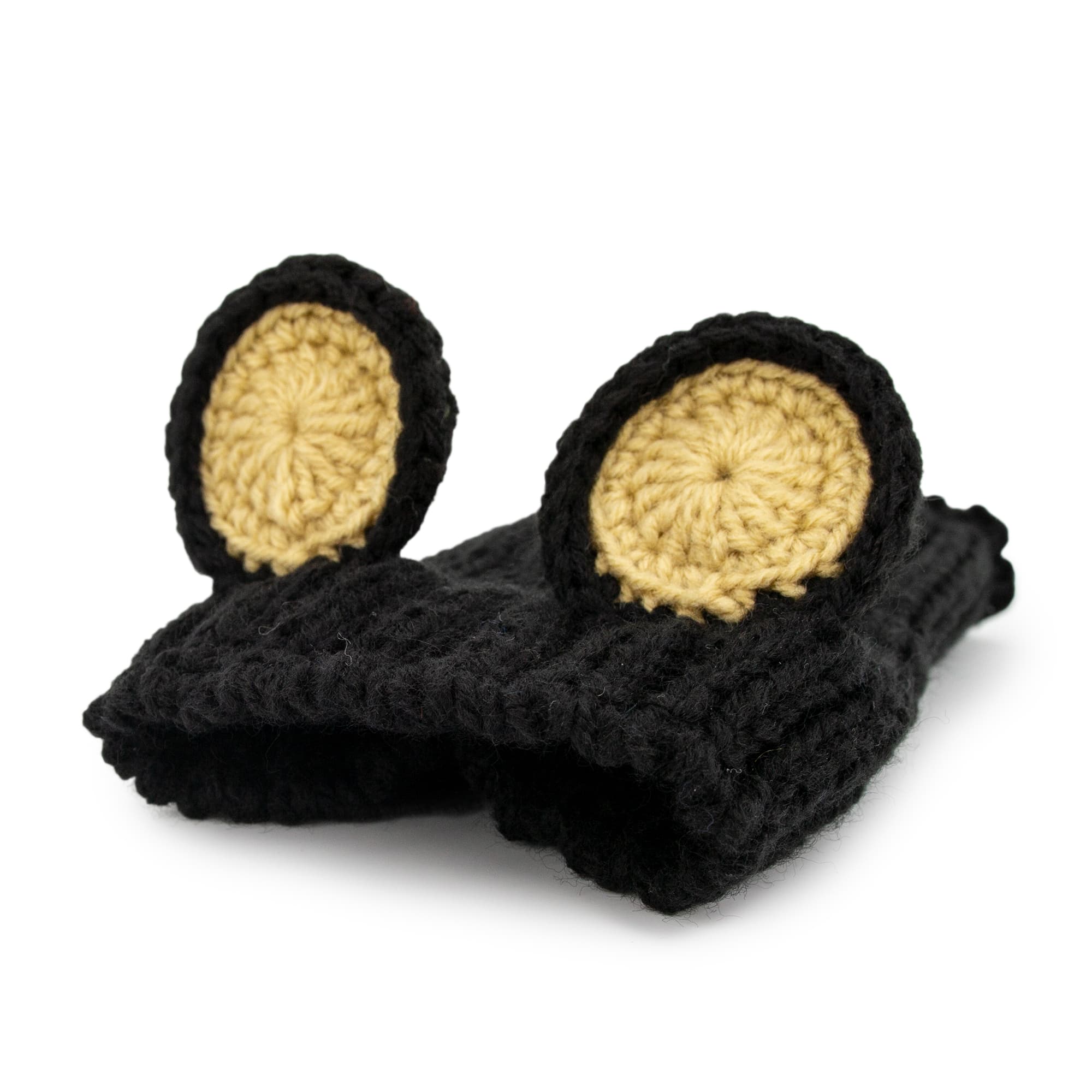 Black Bear Zoo Snood - The Viral Cute Crochet Dog Snood Costume to Keep ...